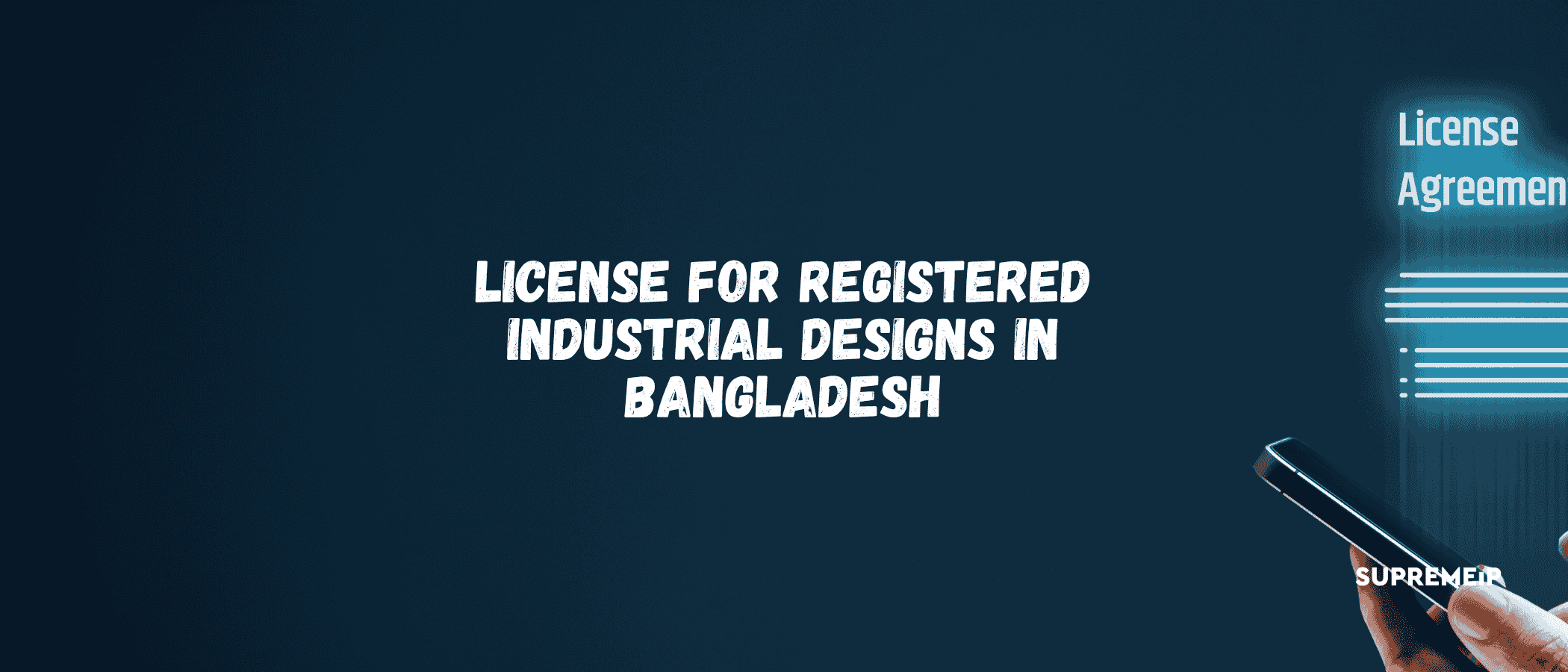 License for Registered Industrial Designs in Bangladesh